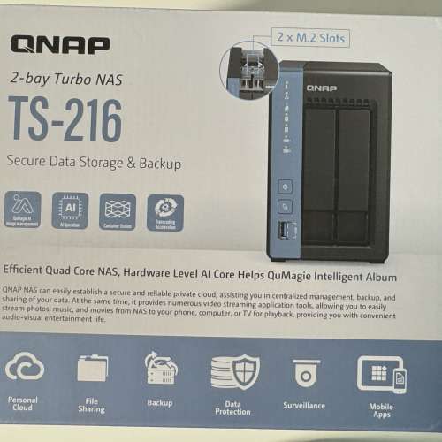 QNAP TS-216-2G - 二手或全新網絡/WIFI, 電腦 - DCFever.com