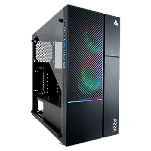 AZZA IRIS 330 ATX RGB 玻璃側透機箱 送cooler master ARGB 控制器 - 二手或全新機箱電源散熱, 電腦 ...