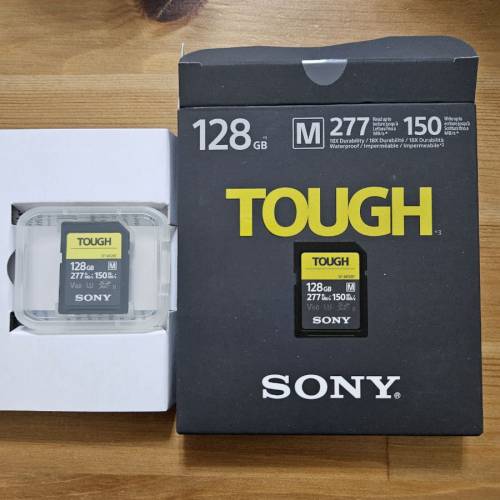Sony SD card (G咭) 64GB Sony SD card (M咭) 128GB - 二手或全新記憶卡, 攝影產品 ...