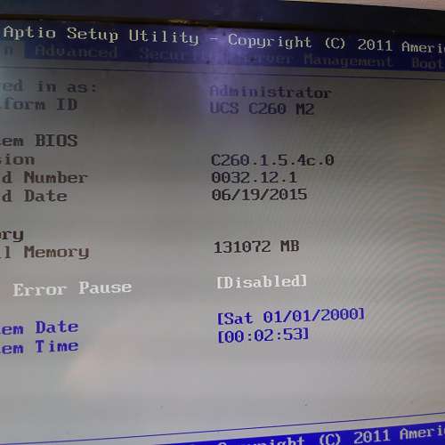 CISCO UCS C260 M2/128GB RAM/E7 2870 CPU x2/800W火牛x2/LSI 9621 8i ...