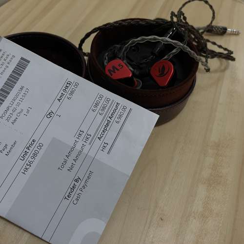 FIR M5 demo - 二手或全新Earphones, 影音產品 - DCFever.com