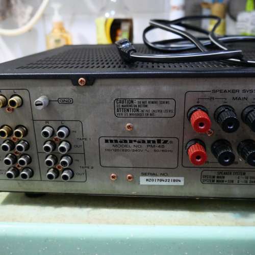 MARANTZ PM 45 擴音機 - 二手或全新擴音機, 影音產品 - DCFever.com