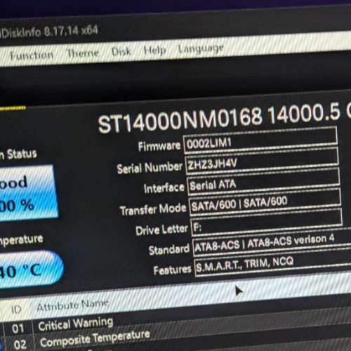 Exos 14TB - 二手或全新SSD/硬碟機, 電腦 - DCFever.com