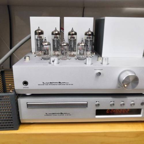LUXMAN SQ-N100胆機十D-N100 CD機1套(90%新100%全正常,靓仔靓聲,全日本製造) - 二手或全新音響組合, 影音產品 - DCFever.com