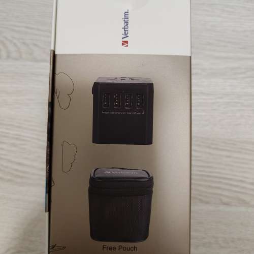 Verbatim univeral travel adapter - 二手或全新電池、充電器, 手機通訊 - DCFever.com