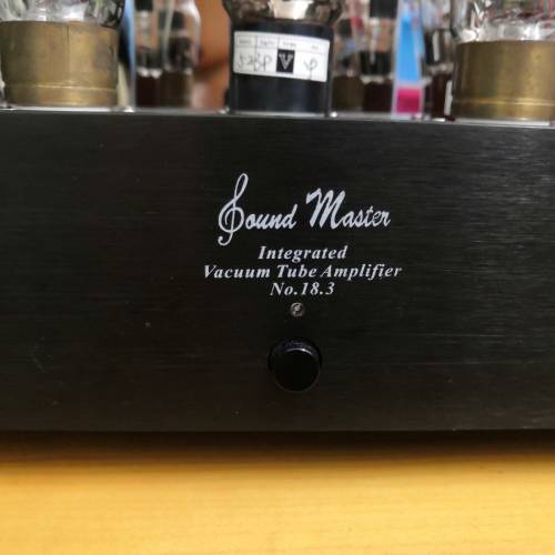 Sound Master NO.18.3並聯單端300B胆機(90%新100%全正常,靓仔有盒) - 二手或全新擴音機, 影音產品 ...