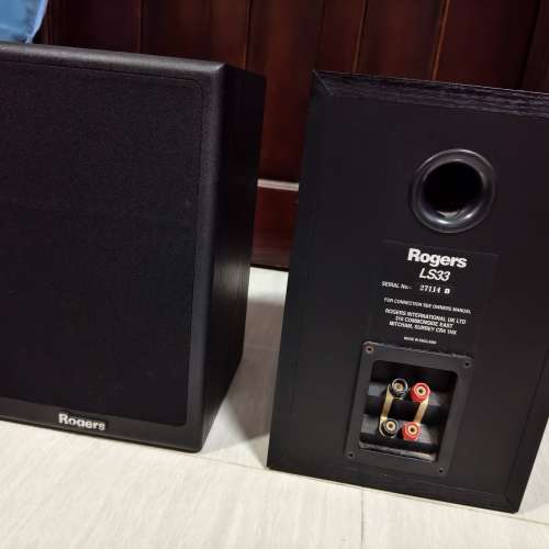 英國名廠 Rogers LS33 喇叭 - 二手或全新揚聲器, 影音產品 - DCFever.com