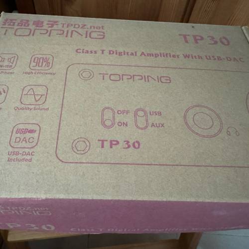 Topping TP30 amplifier - 二手或全新揚聲器, 影音產品 - DCFever.com