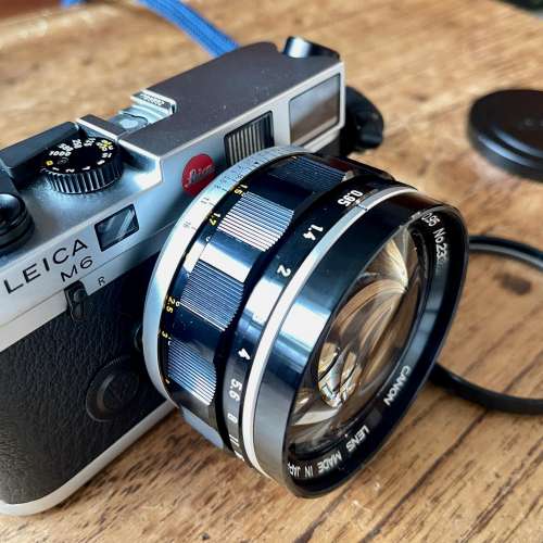 Canon 50mm F0.95 (TV version) in Leica M mount " DREAM LENS " - 二手或全新手動 ...