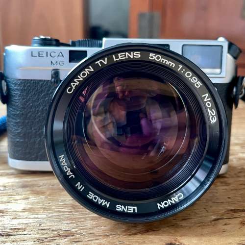 Canon 50mm F0.95 (TV version) in Leica M mount " DREAM LENS " - 二手或全新手動 ...