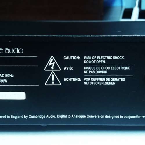 Cambridge Audio CD4 CD機 - 二手或全新擴音機, 影音產品 - DCFever.com