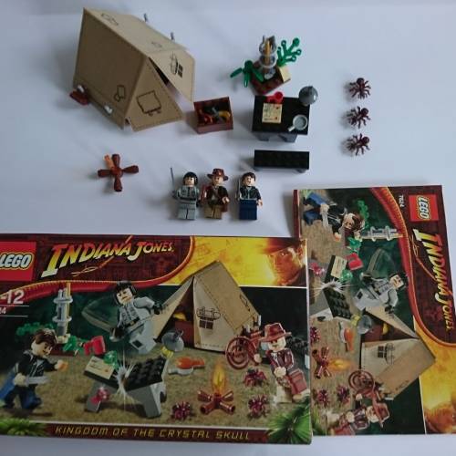 LEGO 7624 Indiana Jones Kingdom of Crystal Skull Jungle Duel （已砌） - 二手或 ...