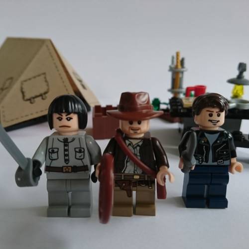 LEGO 7624 Indiana Jones Kingdom of Crystal Skull Jungle Duel （已砌） - 二手或 ...
