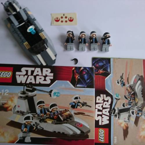LEGO 7668 Star Wars Rebel Scout Speeder （已砌） - 二手或全新其它, 遊戲機、模型 ...
