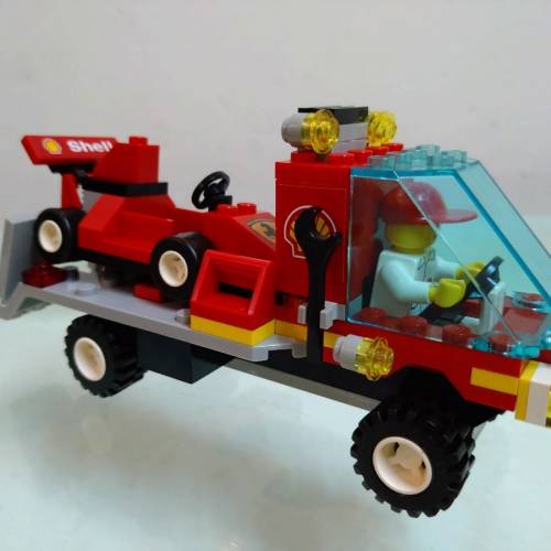 LEGO system 1253 （1999）Shell Race Car Transporter (已砌） - 二手或全新其它, 遊戲機 ...