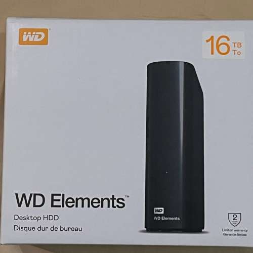 全新 WD Element 16TB HDD - 二手或全新SSD/硬碟機, 電腦 - DCFever.com