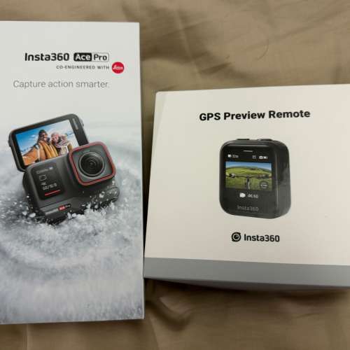接近全新INSTA360 ACEPRO 連最新INSTA360 GPS手錶 - 二手或全新Action Cam, 攝影產品 - DCFever.com