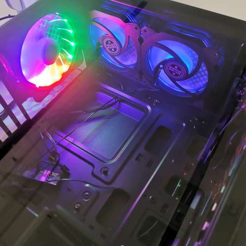 Aerocool Bolt Mini MATX RGB PC Gaming Case 機箱 Full Tempered Glass Side ...