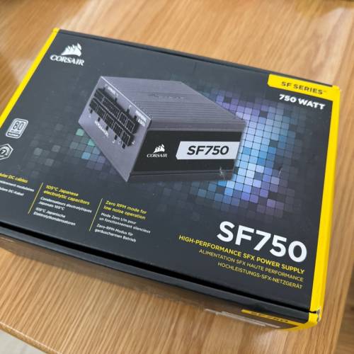 Corsair SF750 Fully Modular PSU - 二手或全新機箱電源散熱, 電腦 - DCFever.com