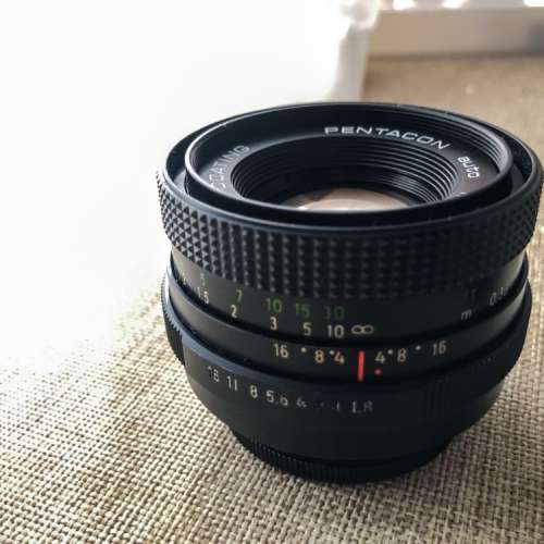 PENTACON 50mm f1.8 Auto (M42 Mount) - 二手或全新手動對焦鏡頭, 攝影產品 - DCFever.com