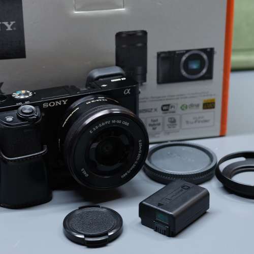 Sony A6000 with 16-50 Kit Lens with Original Battery, Charger, Cable in ...