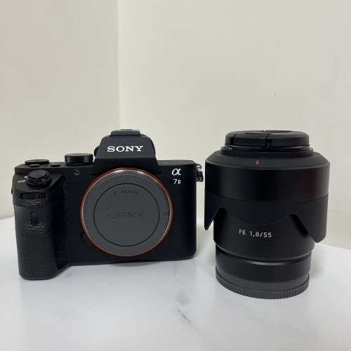Sony A7ii A72 + Sony Zeiss 55mm F1.8 Full Frame Camera - 二手或全新無反相機, 攝影 ...