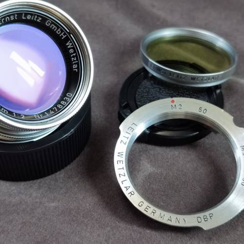 Leica Summicron 50mm F2 collapsible - 二手或全新手動對焦鏡頭, 攝影產品 - DCFever.com