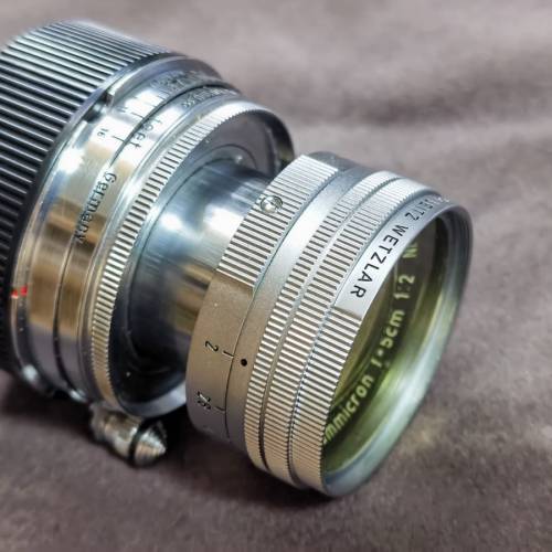 Leica Summicron 50mm F2 collapsible - 二手或全新手動對焦鏡頭, 攝影產品 - DCFever.com