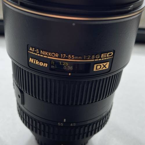 nikon 17-55mm f2.8 連filter - 二手或全新自動對焦鏡頭, 攝影產品 - DCFever.com