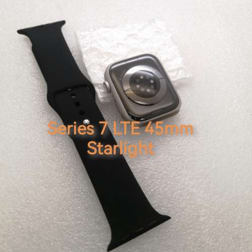 Apple Watch S7 Series 7 45mm 星光色 Starlight GPS + LTE - 二手或全新智能手錶, 手錶 - DCFever.com