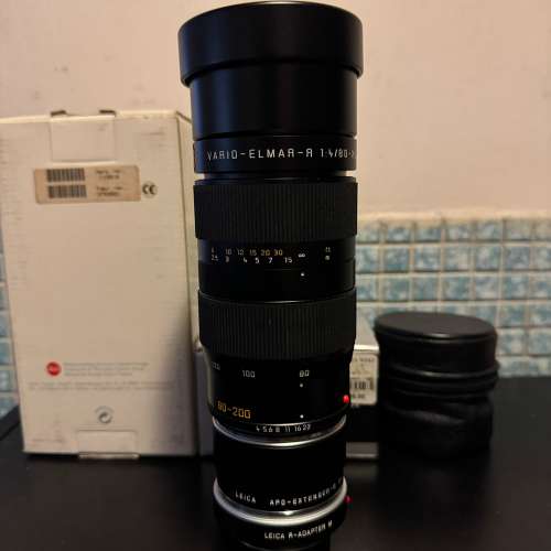Leica Vario-Elmar-R 80-200mm f/4 + Extender + Adapter - 二手或全新手動對焦鏡頭, 攝影 ...