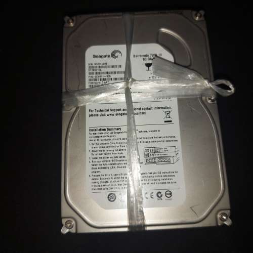 SEAGATE 80GB IDE HARDDISK - 二手或全新SSD/硬碟機, 電腦 - DCFever.com