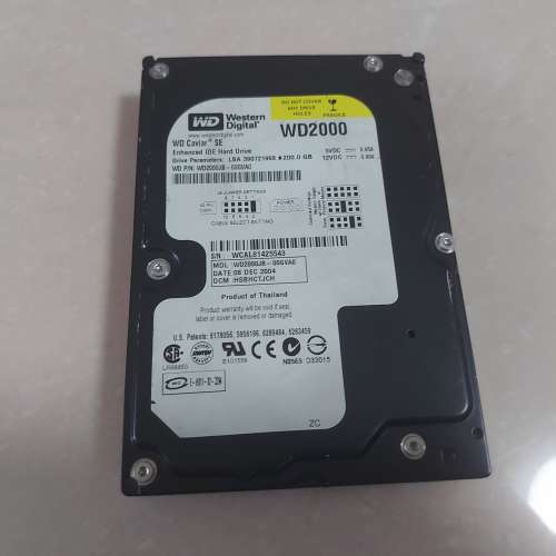 WD 200GB IDE HARDDISK - 二手或全新SSD/硬碟機, 電腦 - DCFever.com
