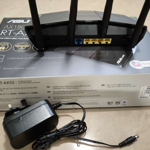 出讓ASUS RT-AX55 Wireless Router ( 內建Instant Guard VPN) - 二手或全新網絡/WIFI ...