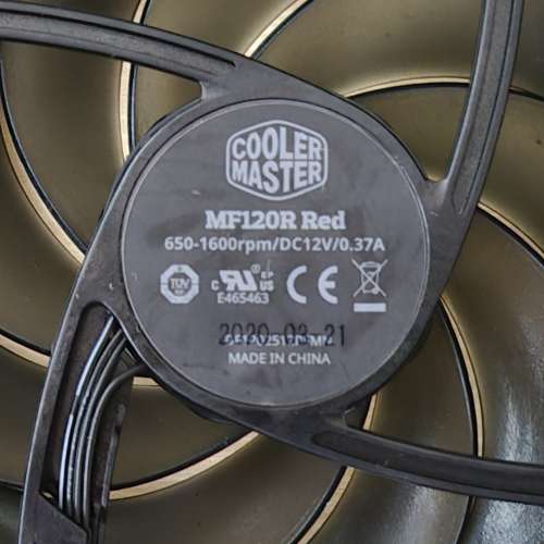 Cooler Master MF120R Red 2把 & MasterFan 120 AB 1把 - 二手或全新機箱電源散熱, 電腦 ...