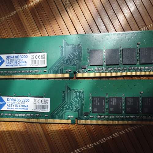 DDR4 8Gx2 3200hz - 二手或全新RAM 記憶體, 電腦 - DCFever.com