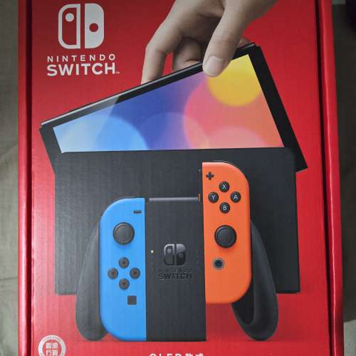 任天堂 SWITCH OLED 紅藍色 連PRO手掣 - 二手或全新電視遊戲機, 遊戲機、模型 - DCFever.com