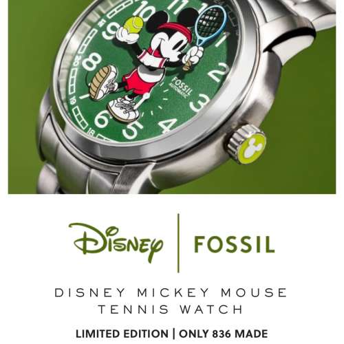 Fossil Disney Automatic Watch - 二手或全新機械手錶, 手錶 - DCFever.com