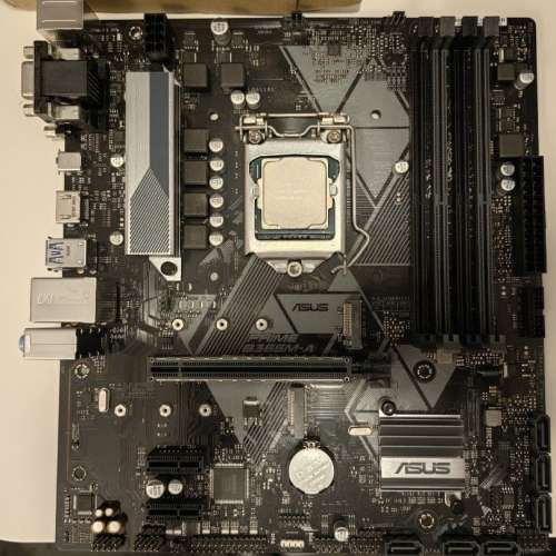 Intel i5-9400F 連散熱風扇, Asus Prime B365M-A, CoolerMaster火牛550W - 二手或全新CPU, 電腦 - DCFever.com