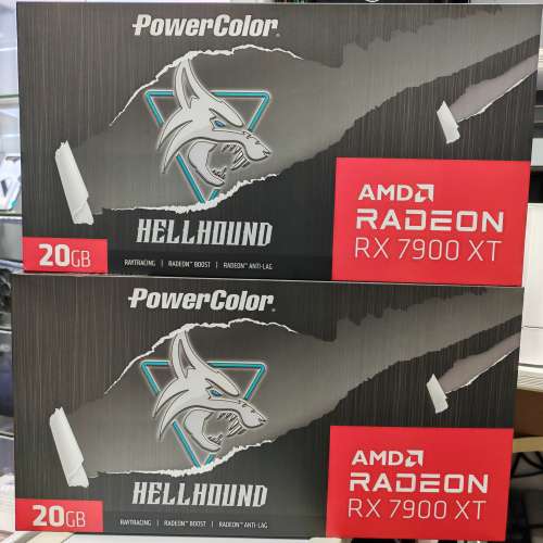 全新 PowerColor Hellhound Radeon RX 7900 XT 20GB GDDR6 - 二手或全新顯示卡, 電腦 ...