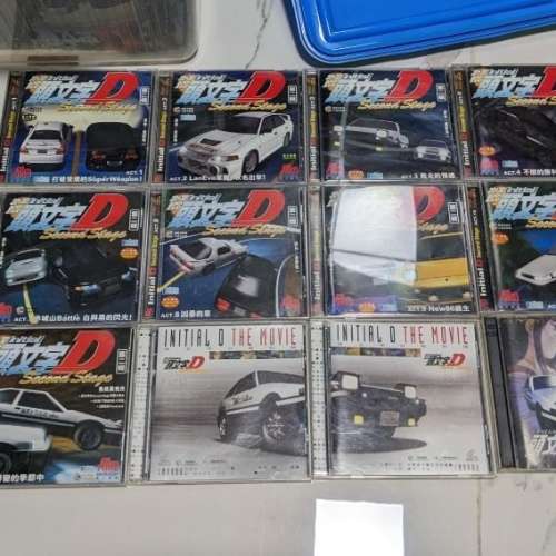 頭文字d initial d second stage third stage extra stage fourth stage vcd dvd - 二手或全新影碟 CD, 影音產品 ...