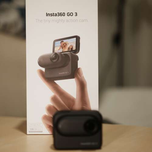 Insta 360 Go3 black 黑色 - 二手或全新Action Cam, 攝影產品 - DCFever.com