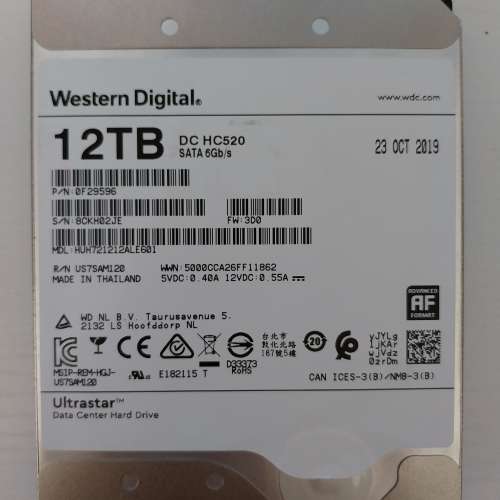 WD 12TB - 二手或全新SSD/硬碟機, 電腦 - DCFever.com