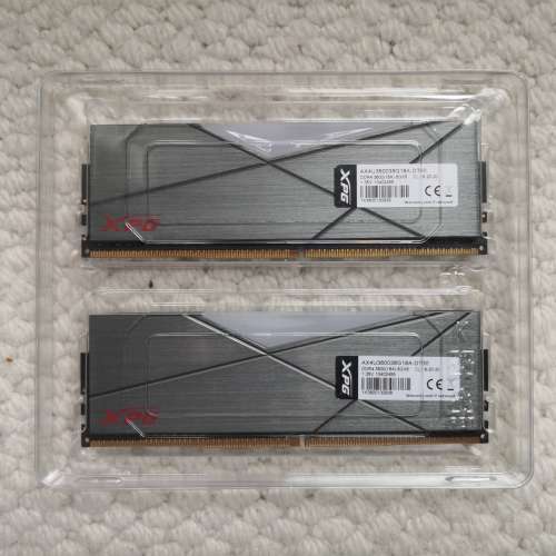 ADATA XPG DDR4-3600 16GB(8GBx2) - 二手或全新RAM 記憶體, 電腦 - DCFever.com