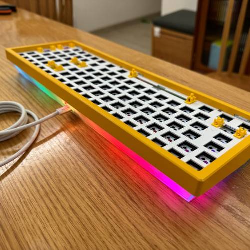 Heavy Shell Kira 96 Custom Keyboard Kit 客製鍵盤 套件 鋁上蓋 RGB 底燈 - 二手或全新鍵盤滑鼠 ...