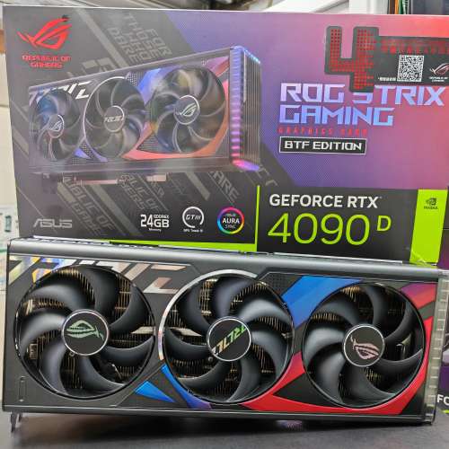 ASUS ROG-STRIX-RTX4090 D-24G-BTF Edition BTF 背插供電 - 二手或全新顯示卡, 電腦 ...