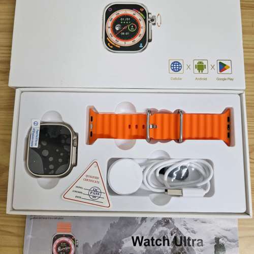 Android插卡智能手錶 DW99 Ultra 4G Smart Watch 1:1ultra2 49mm AMOLED Screen ...