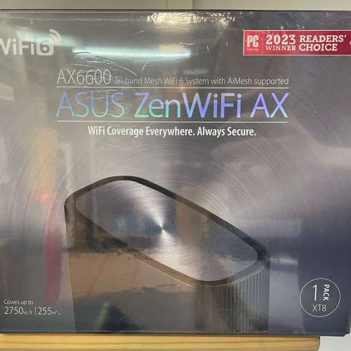 ASUS ZenWifi AX (XT8) AX6600 三頻 WiFi 6 全屋網狀 WiFi 系統 - 二手或全新網絡/WIFI, 電腦 ...