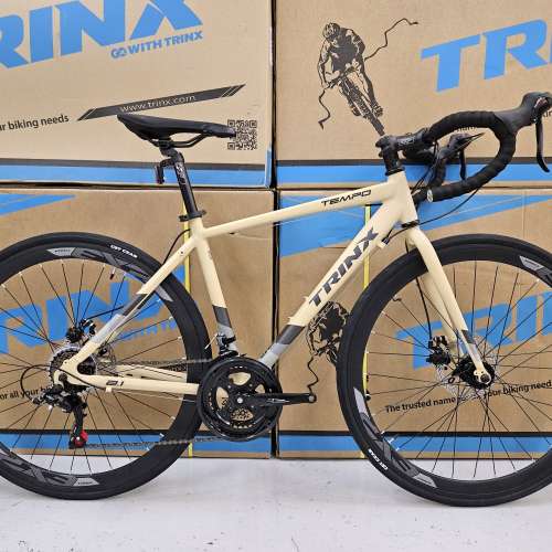 《免費送貨》TRINX TEMPO 2.1 - 14速 碟剎 700C 鋁合金 公路車 - 二手或全新單車, 單車及運動 - DCFever.com