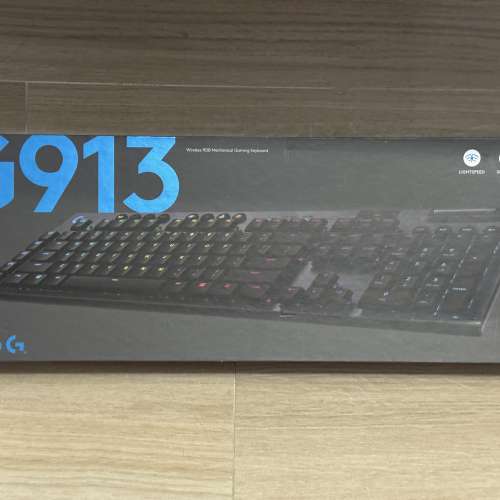 95% New 行貨 Logitech G913 GL Clicky 齊配件 - 二手或全新鍵盤滑鼠, 電腦 - DCFever.com